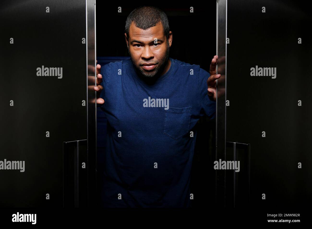 In this Feb. 9, 2017 photo, Jordan Peele poses for a portrait at the ...