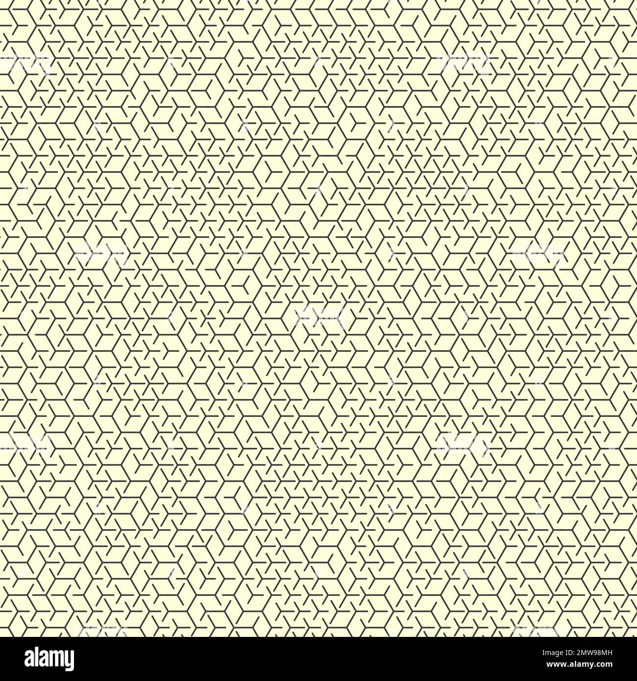 Hexagonal Maze generative pattern illustration Stock Vector Image & Art ...