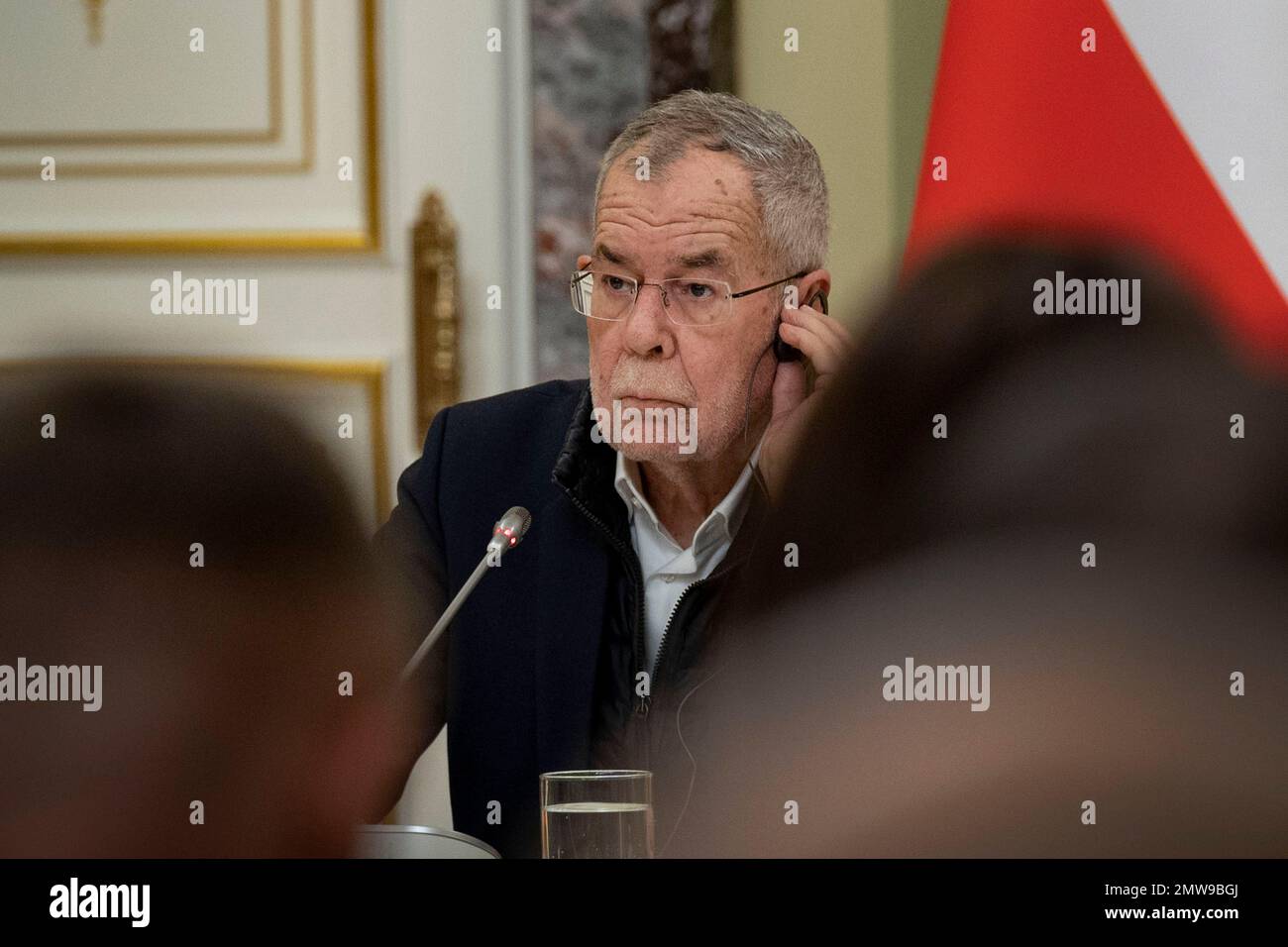 Odessa, Ukraine. 01st Feb, 2023. Austria President Alexander Van der ...