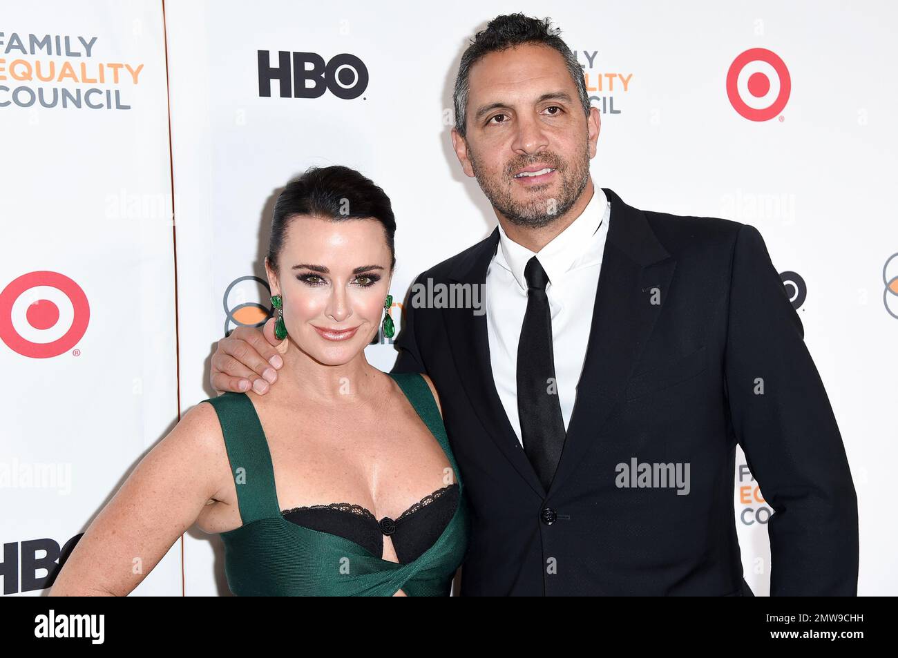 Kyle Richards, left, and Mauricio Umansky attend the 2017 Impact Awards ...