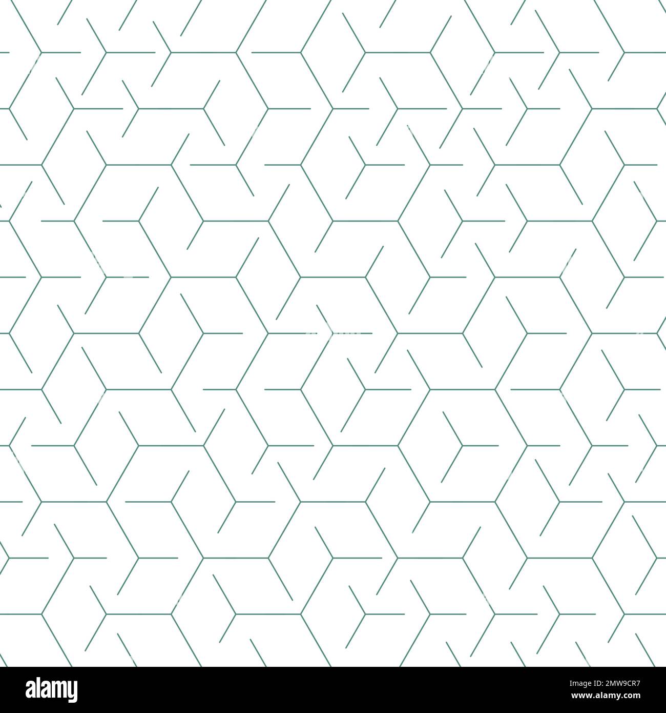 Hexagonal Maze generative pattern illustration Stock Vector Image & Art ...