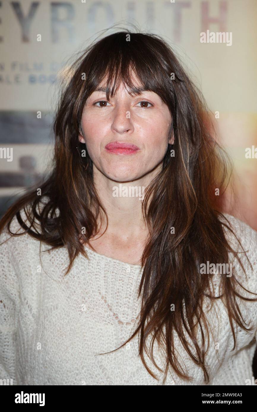 Sarah Adler attends 'Tel Aviv - Beyrouth' Paris film premiere at L'Arlequin cinema on February ...