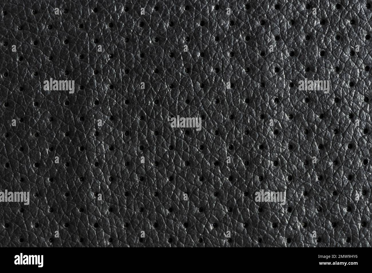 Soft Black Leather Texture