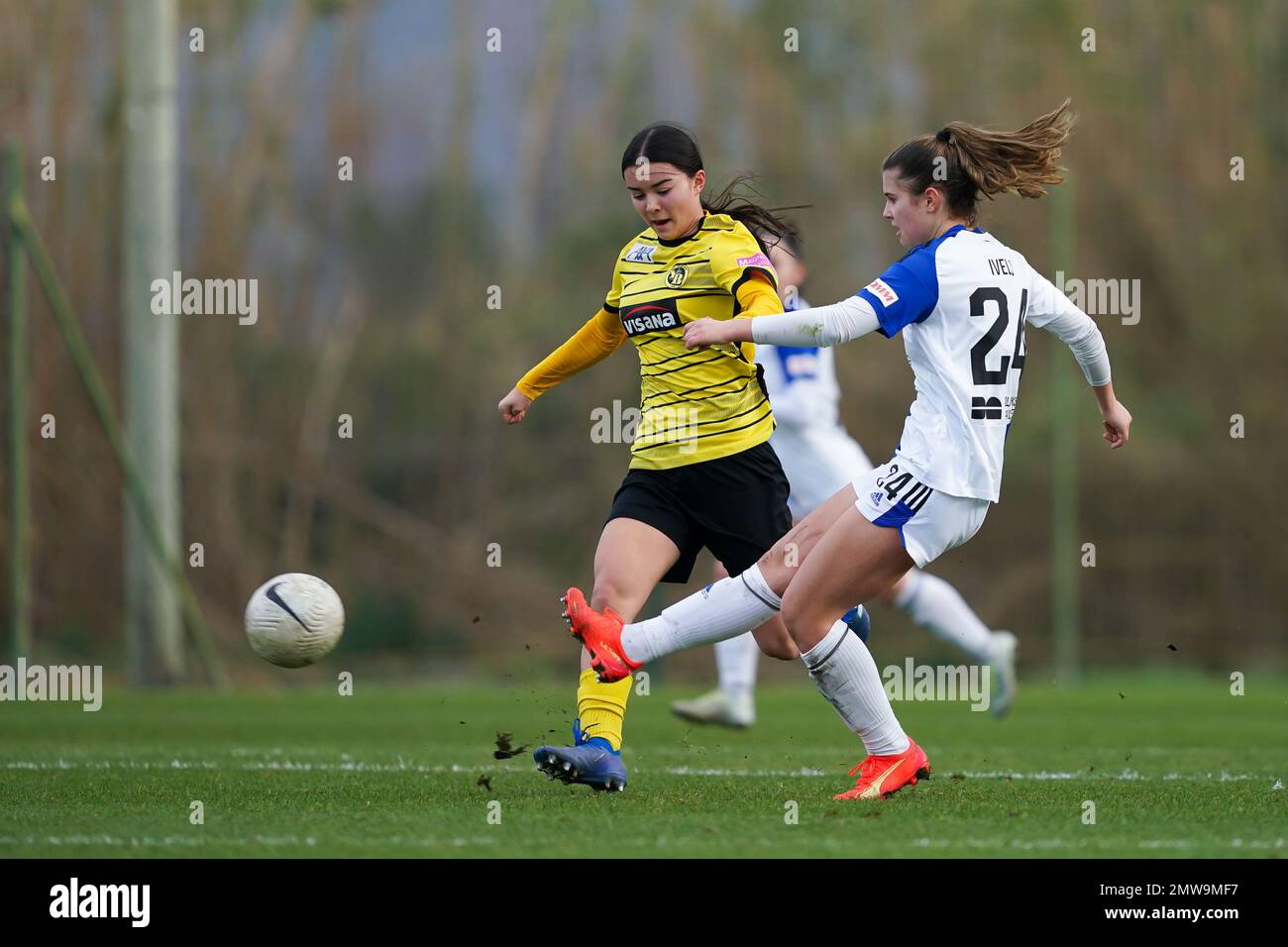 January 25, 2023, Oliva Nova, Spain, Training match: Grasshopper Club ...
