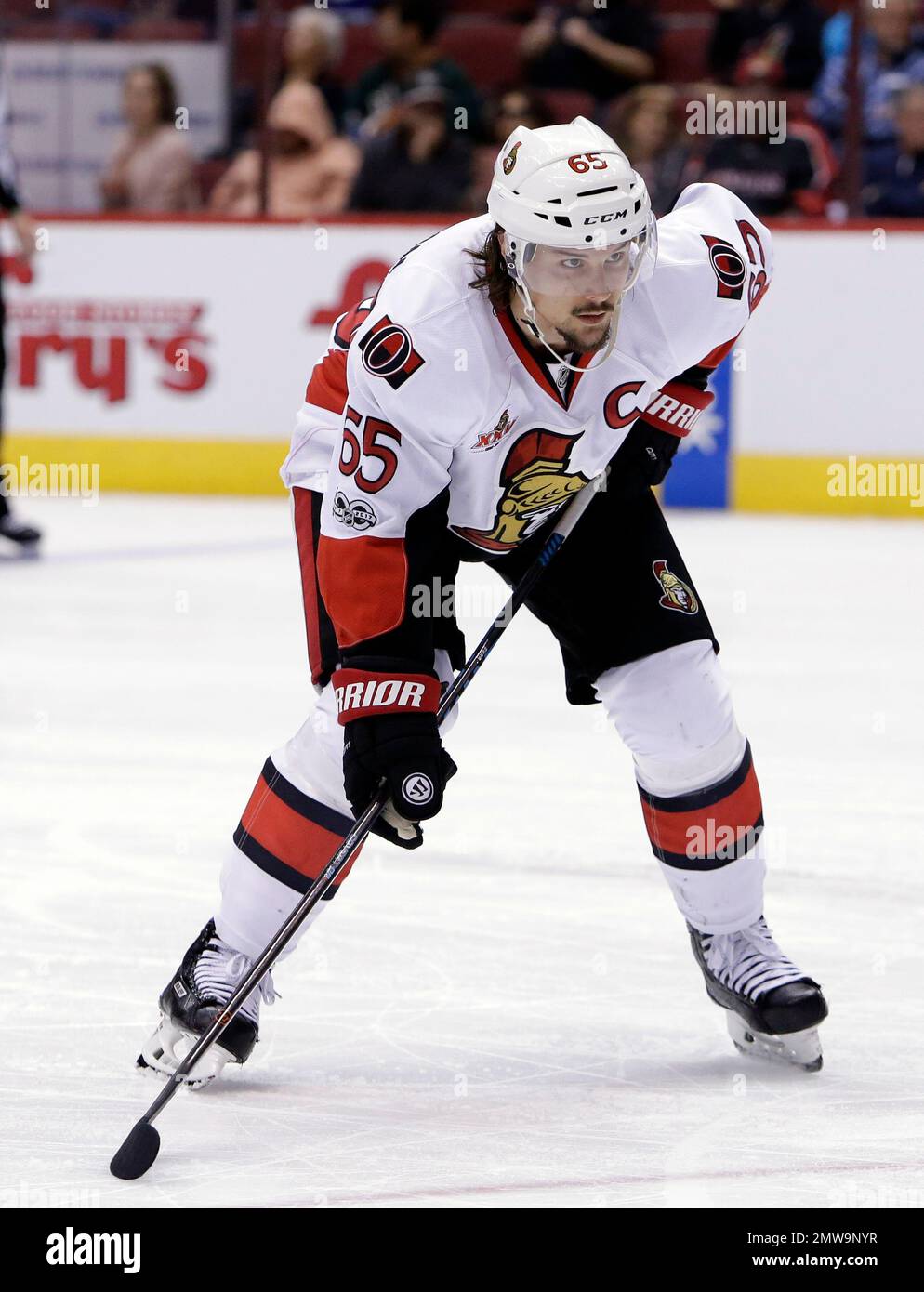 Ottawa Senators defenseman Erik Karlsson (65) in the first period ...