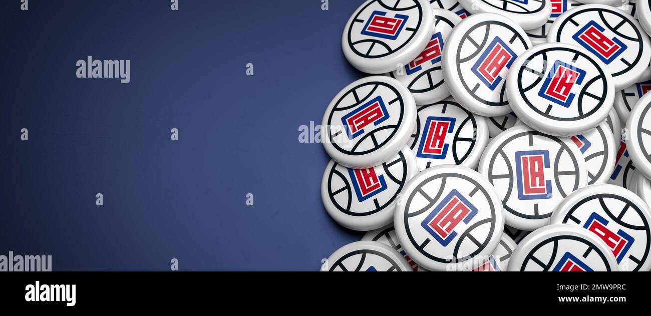 Los angeles clippers logo hi-res stock photography and images - Alamy