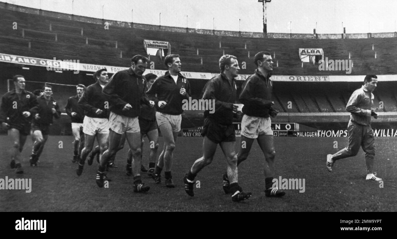 Glasgow Celtic soccer players run during their light training in the ...