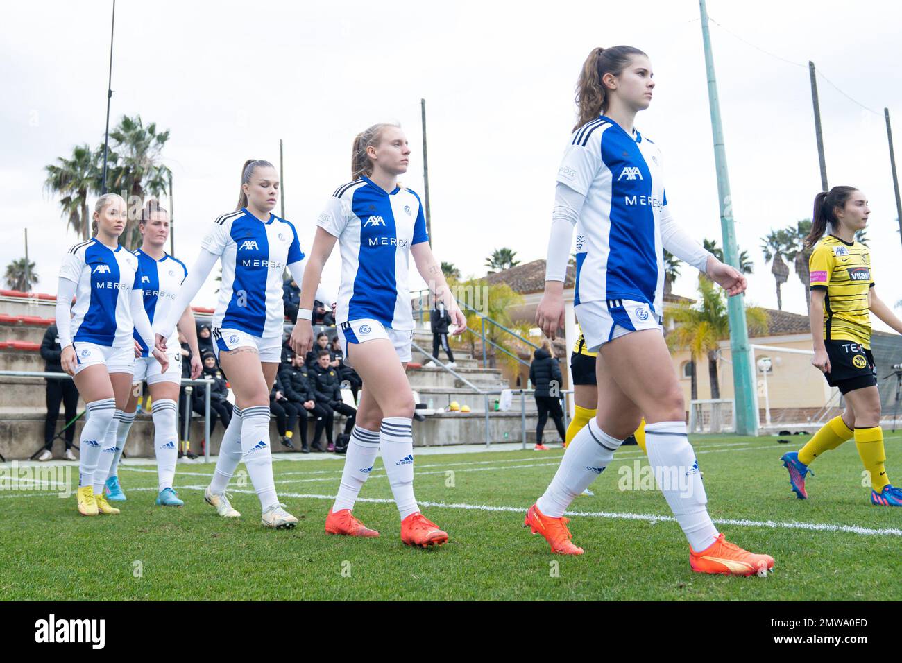 January 25, 2023, Oliva Nova, Spain, Training match: Grasshopper Club ...