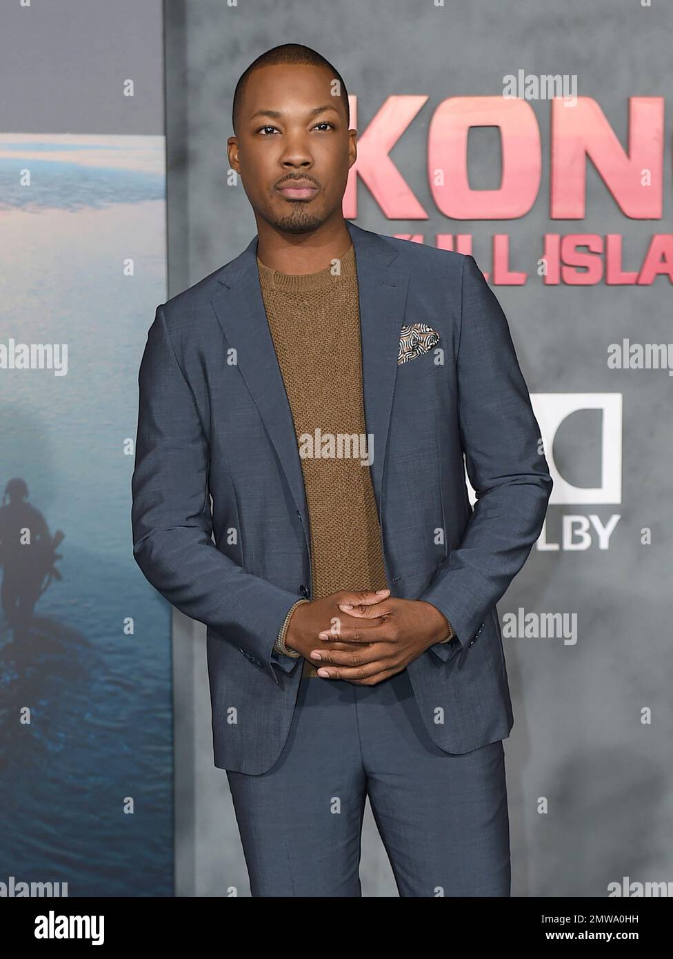 Corey Hawkins arrives at the Los Angeles premiere of "Kong: Skull ...