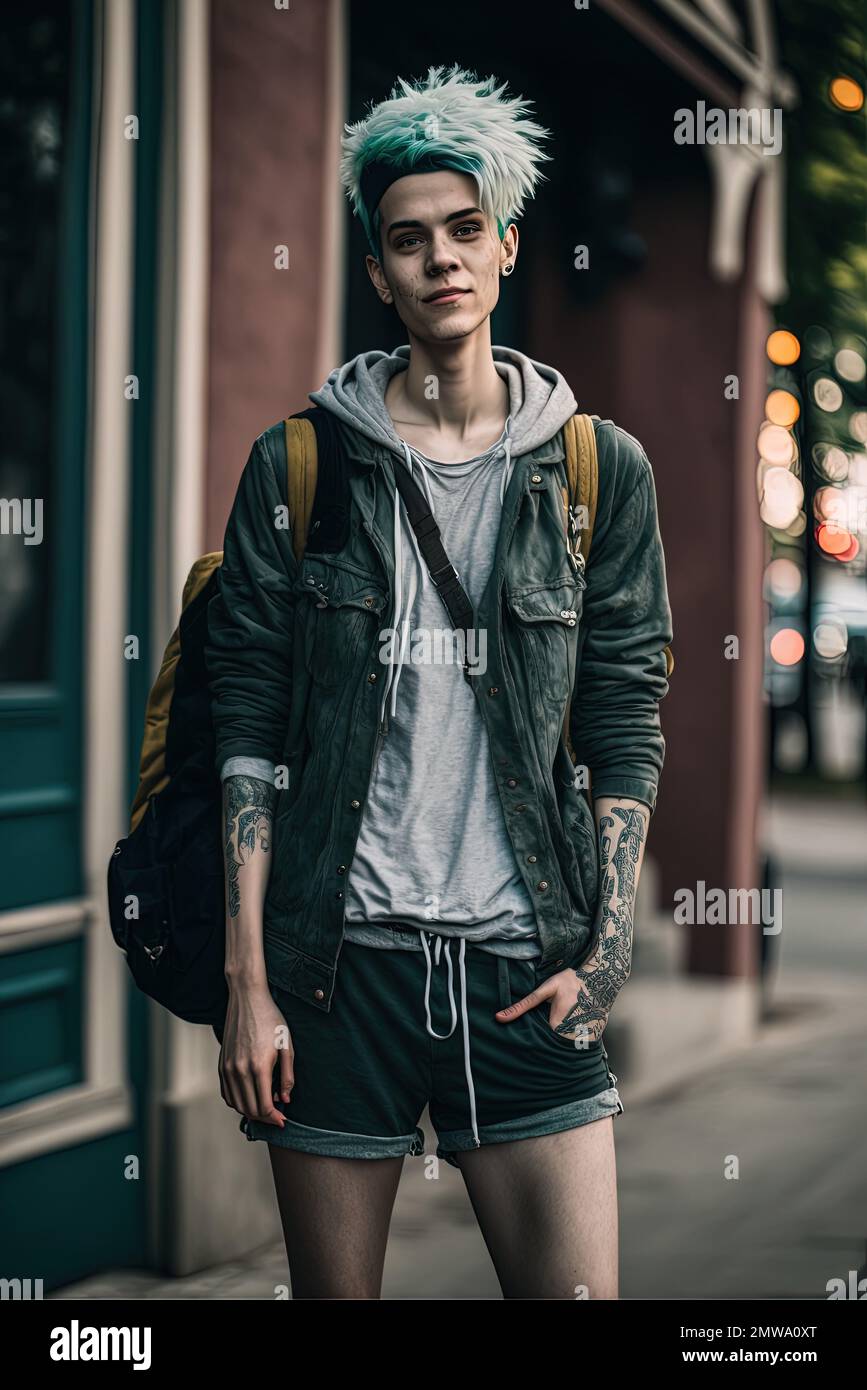 Tomboy fashion hi-res stock photography and images - Alamy