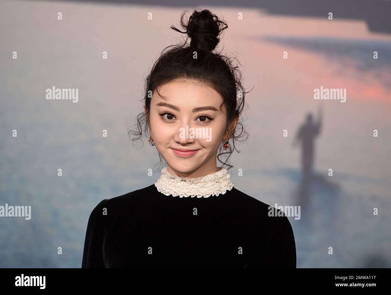 Jing Tian arrives at the Los Angeles premiere of "Kong: Skull Island ...