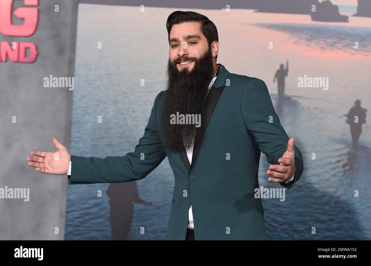 Director Jordan Vogt-Roberts arrives at the Los Angeles premiere of ...