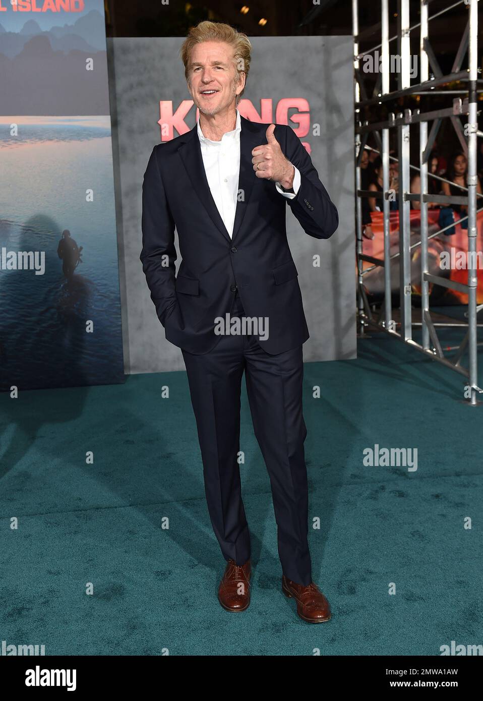 Matthew Modine arrives at the Los Angeles premiere of "Kong: Skull ...