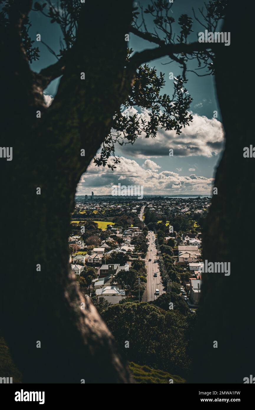 look down from the hill Stock Photo - Alamy