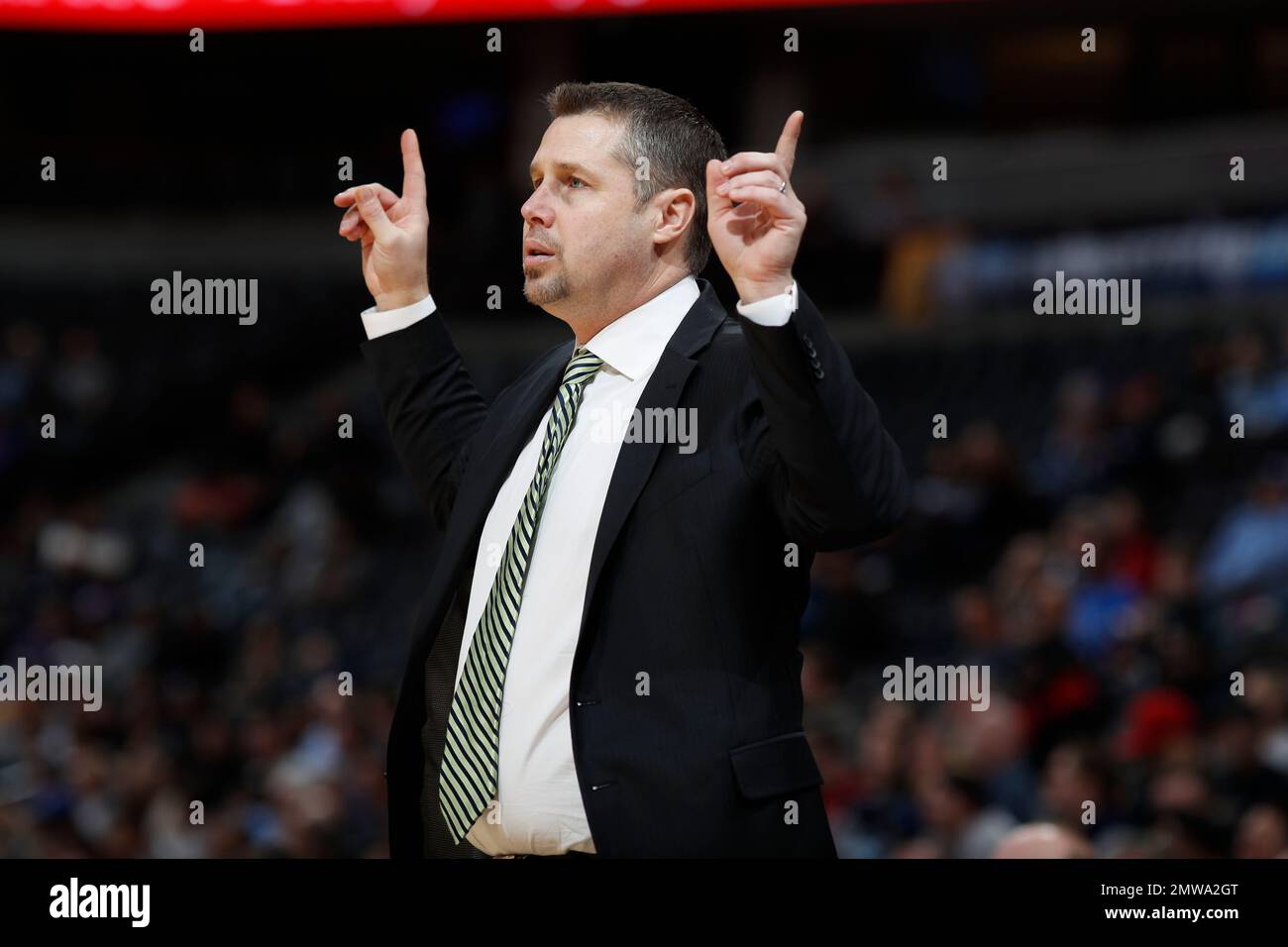 Sacramento Kings head coach David Joerger in the second half of an NBA ...