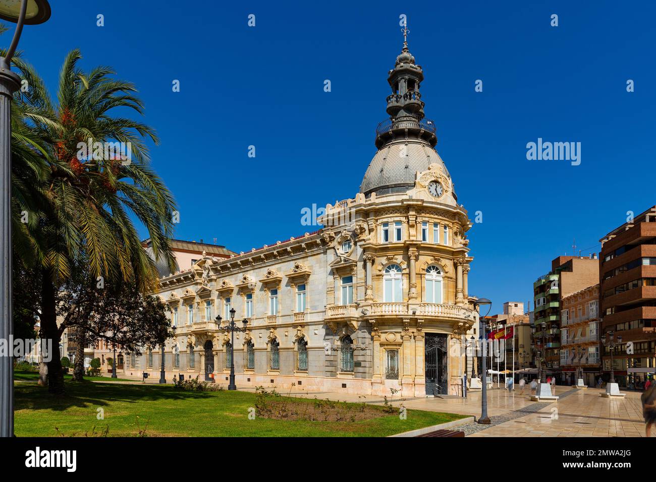 Building Of City Hall In Spanish City Of Cartagena Stock Photo Alamy building-of-city-hall-in-spanish-city-of-cartagena-stock-photo-alamy