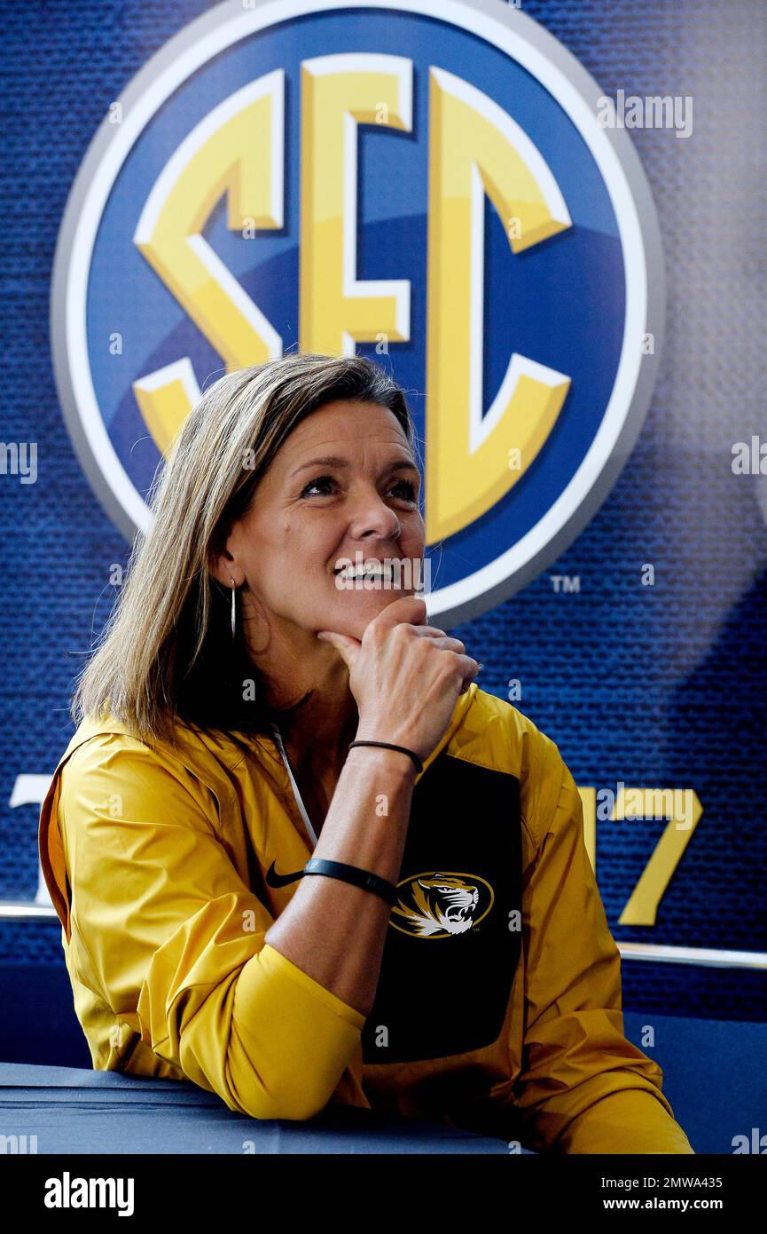 FILE - In this Oct. 20, 2016, file photo, Missouri coach Robin Pingeton ...