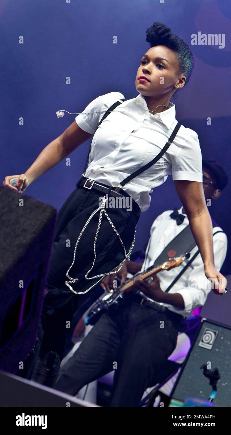 Southwold, Suffolk. UK. Janelle Monae performing live at Day One of ...