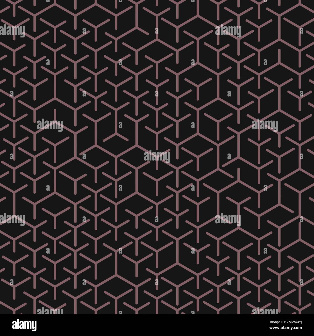 Hexagonal Maze generative pattern illustration Stock Vector Image & Art ...