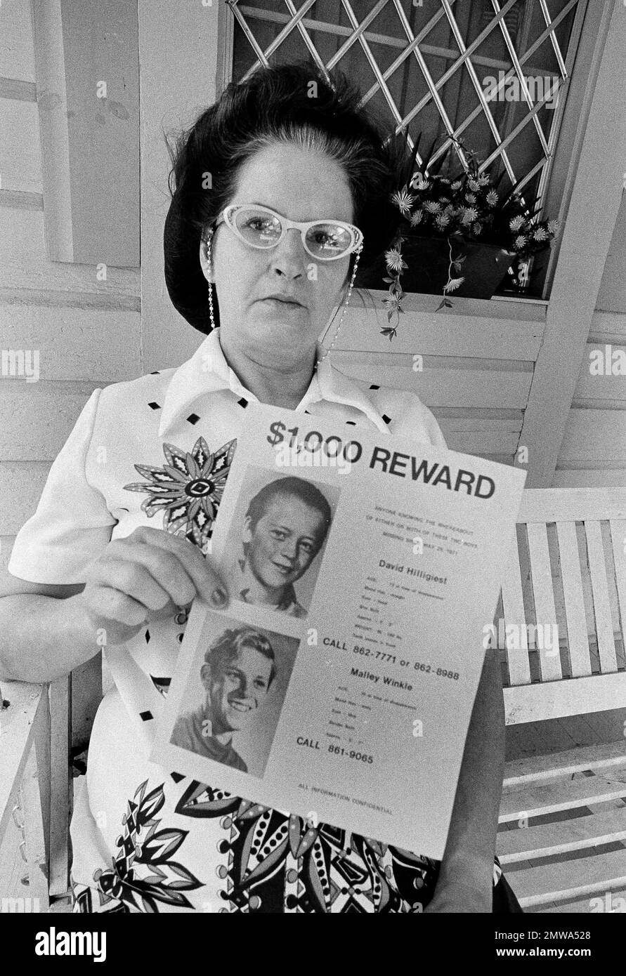 Selma Winkle, mother of Gregory Malley Winkle, 15, one of the known ...