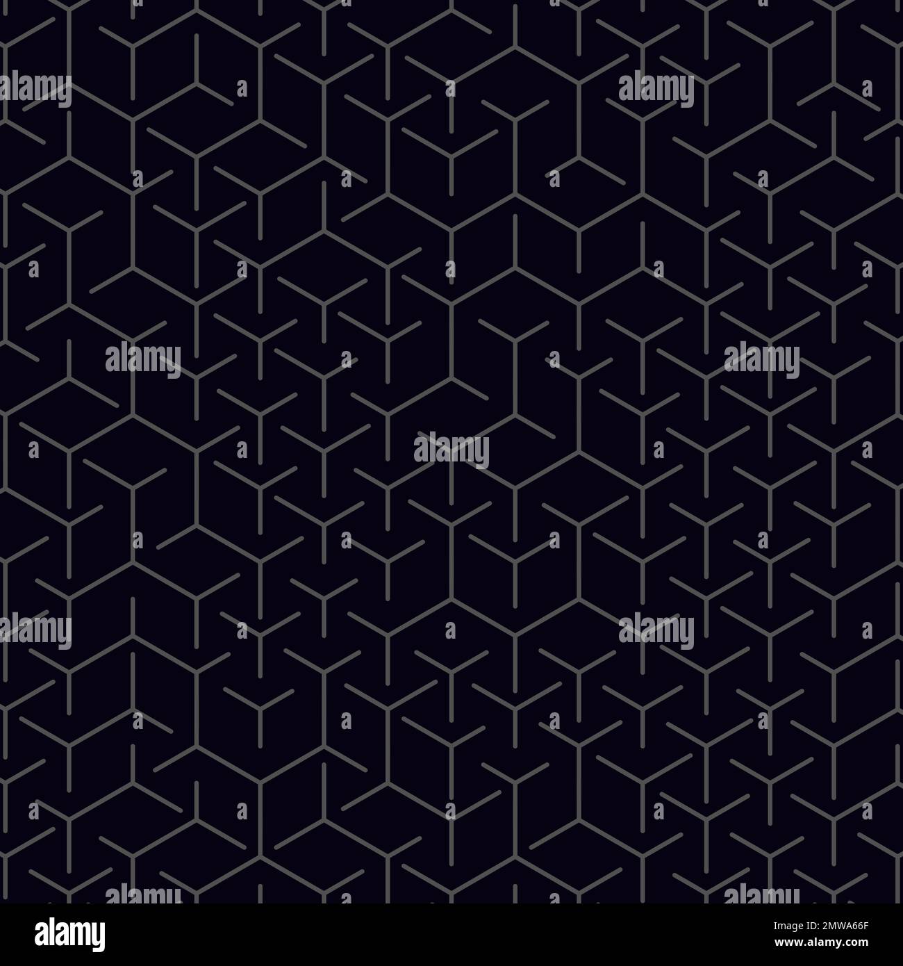 Hexagonal Maze generative pattern illustration Stock Vector Image & Art ...