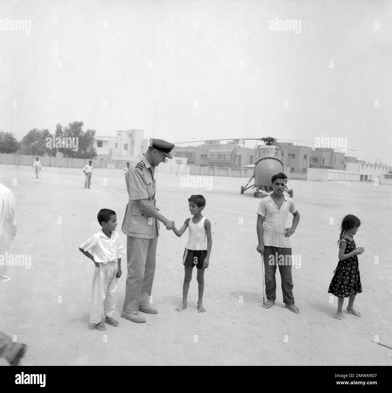 Air Marshal Sir Charles Elworthy, Commander-in-Chief of Middle East and ...