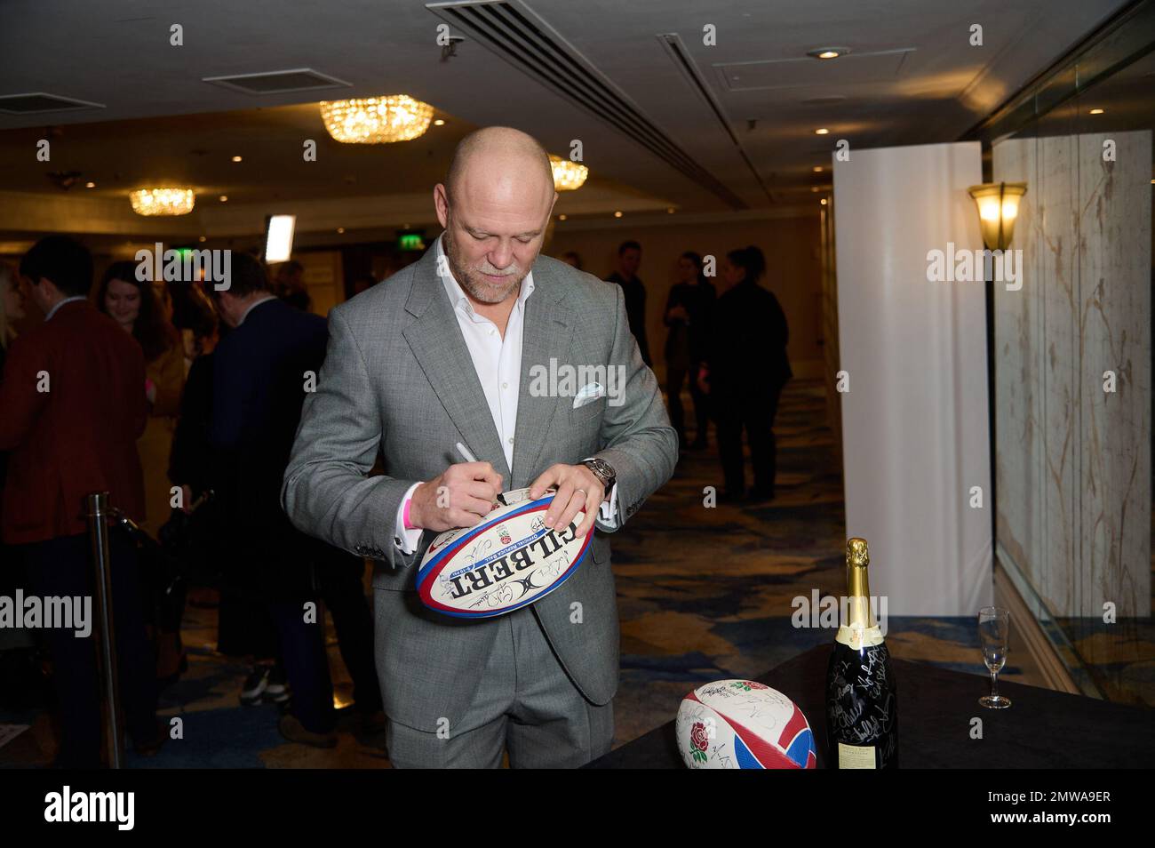 London, UK . 1 February, 2023 . Mike Tindall pictured attending the ...