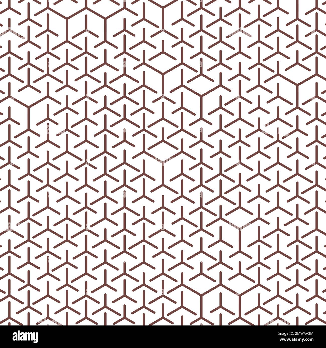 Hexagonal Maze generative pattern illustration Stock Vector Image & Art ...