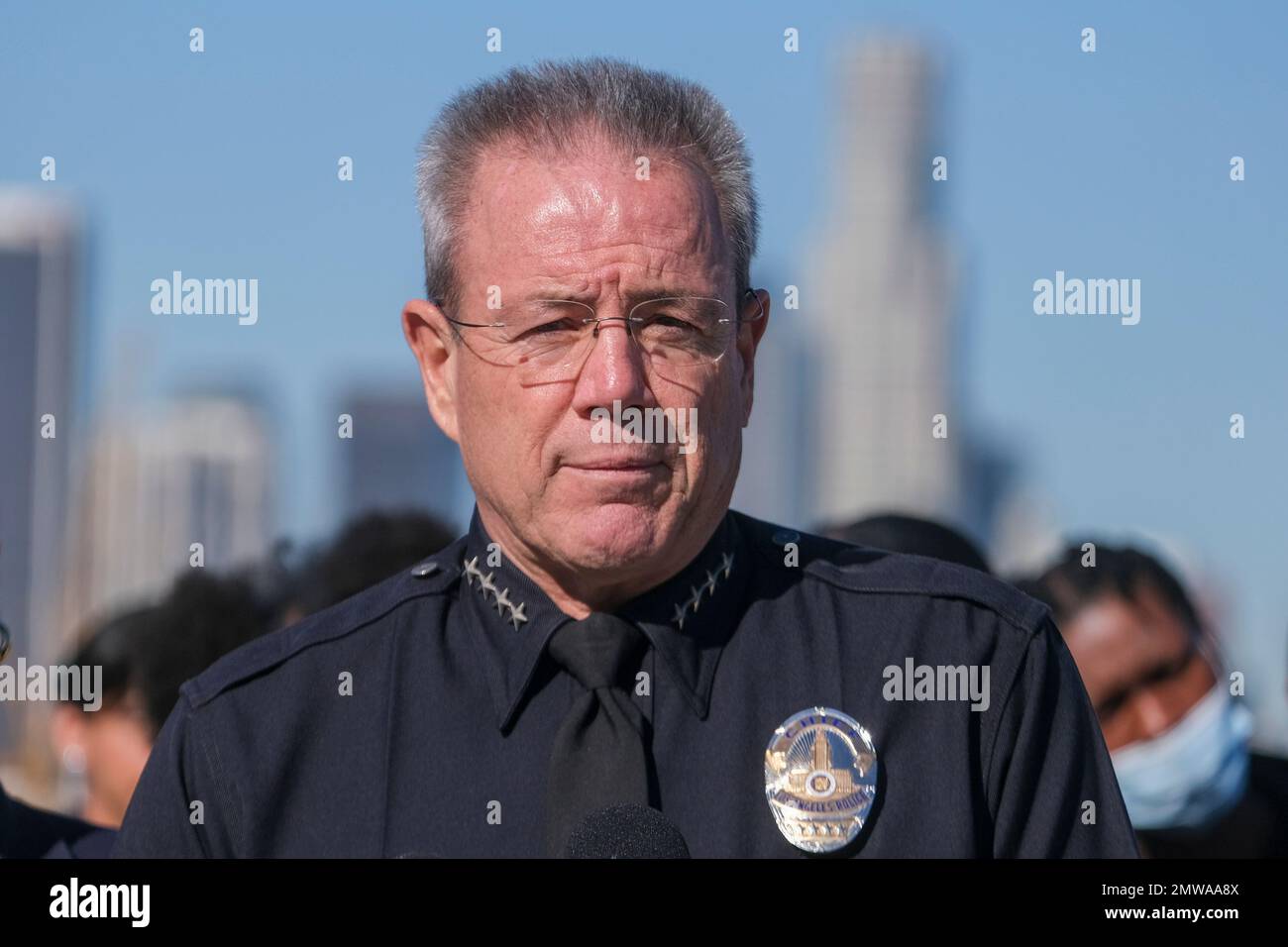 Los Angeles, California, USA. 1st Feb, 2023. Los Angeles police chief ...