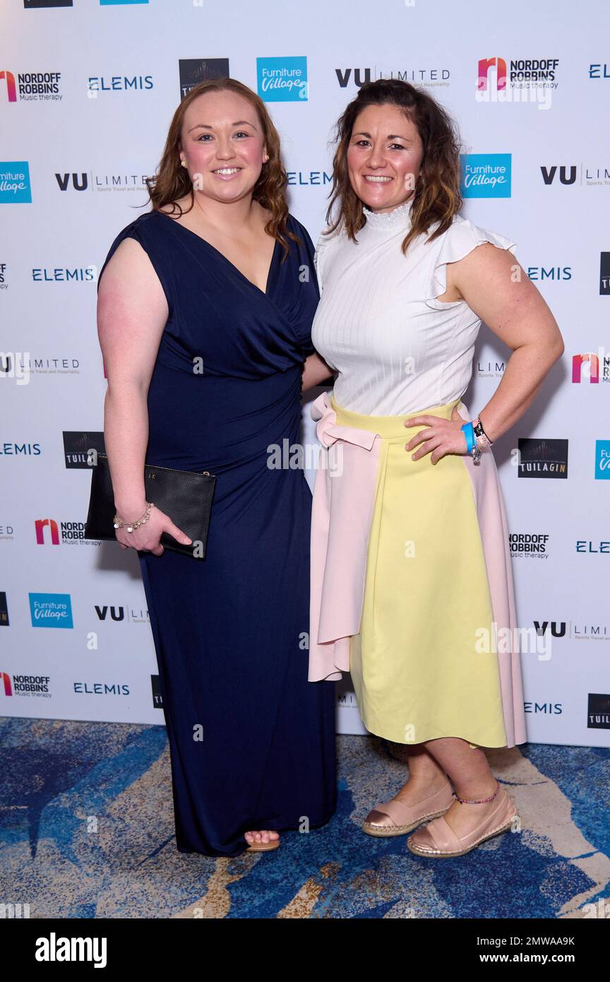 London, UK . 1 February, 2023 . Laura Keats and Tracy Balmer pictured ...