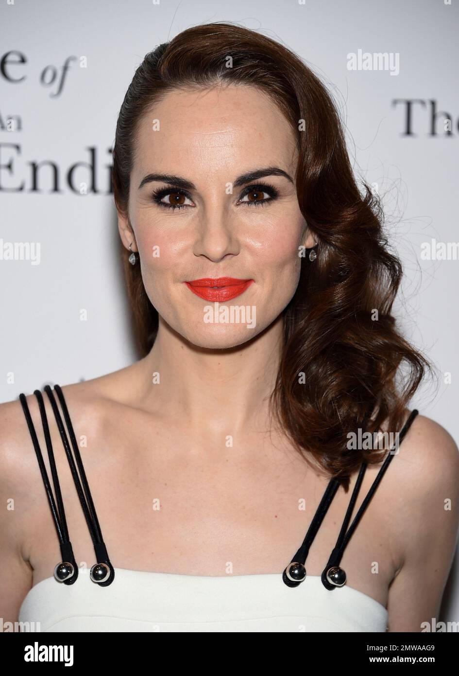Actress Michelle Dockery attends a special screening of "The Sense of ...