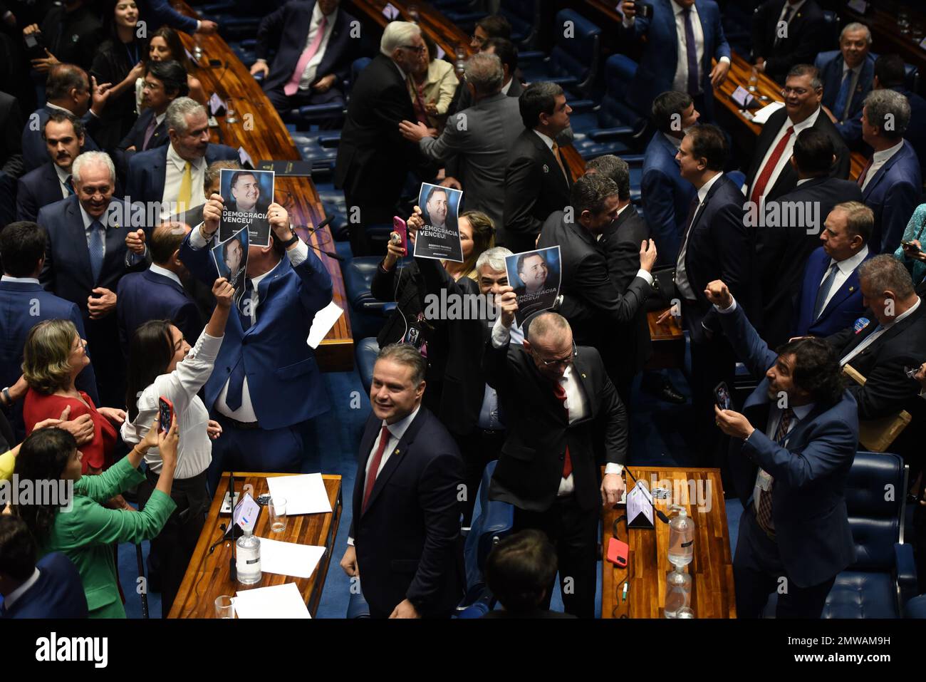 BRASÍLIA, DF - 01.02.2023: ELEIÇÃO PRESIDÊNCIA SENADO FEDERAL - This ...