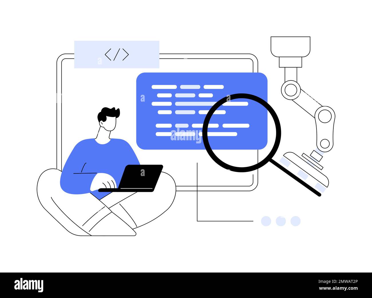 Open automation architecture abstract concept vector illustration Stock ... Open automation architecture abstract concept vector illustration Stock ...