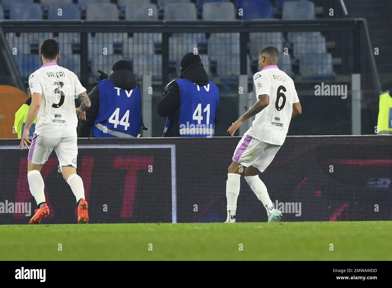 Rome, Italy. February 1, 2023 Charles Pickel of U.S. Cremonese during ...