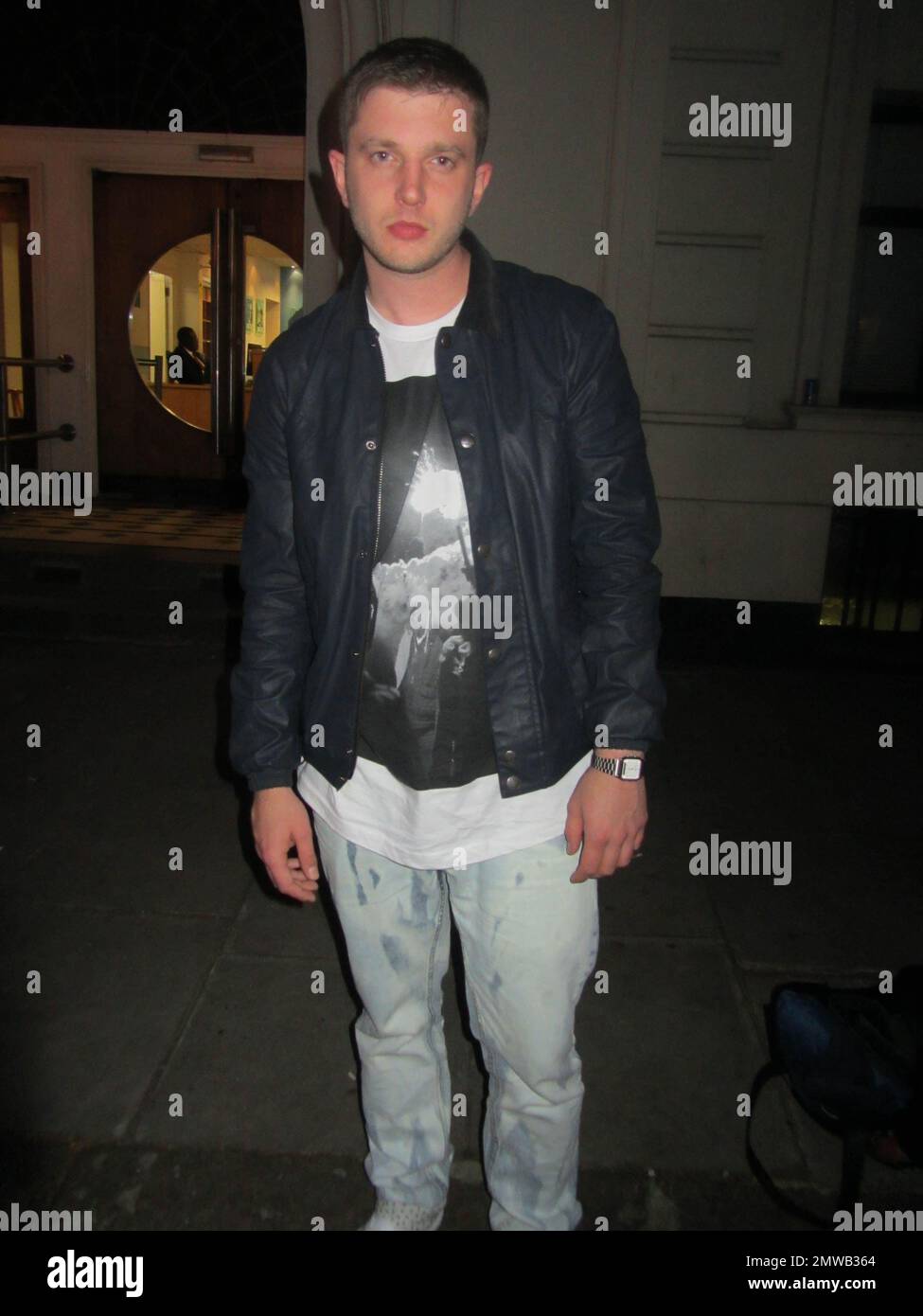 London. UK. Plan B (Ben Drew) at the Radio 1 studios, BBC studios. 15th ...