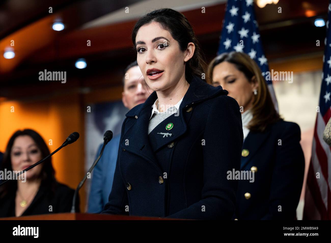 Washington United States 01st Feb 2023 Us Representative Anna Paulina Luna R Fl Speaking