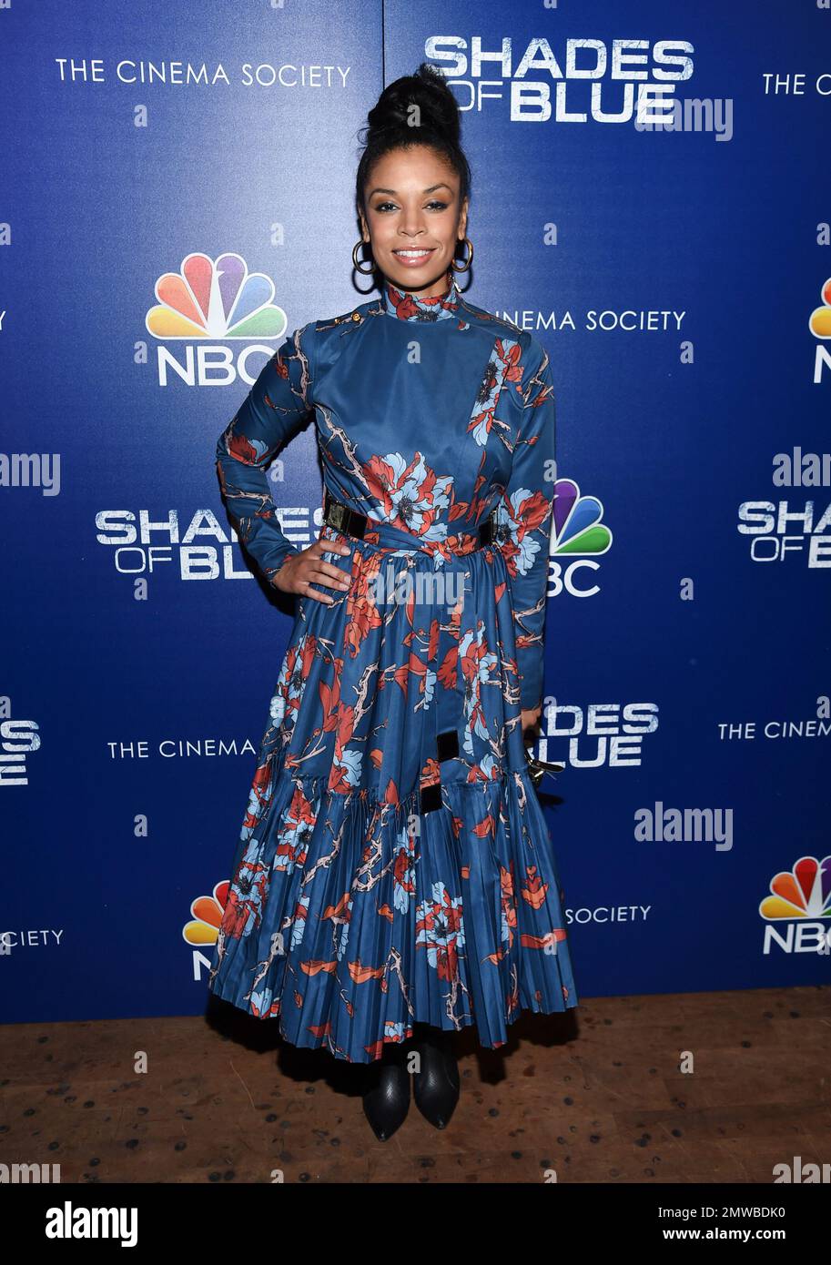 Actress Susan Kelechi Watson attends the "Shades of Blue" season two ...