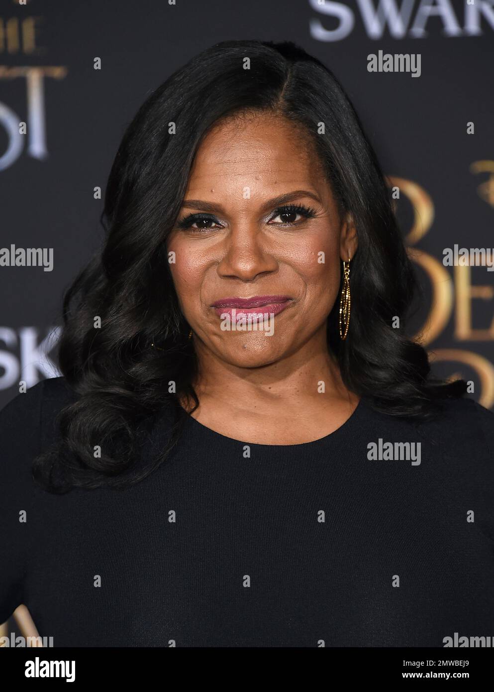 Audra McDonald arrives at the world premiere of "Beauty and the Beast ...