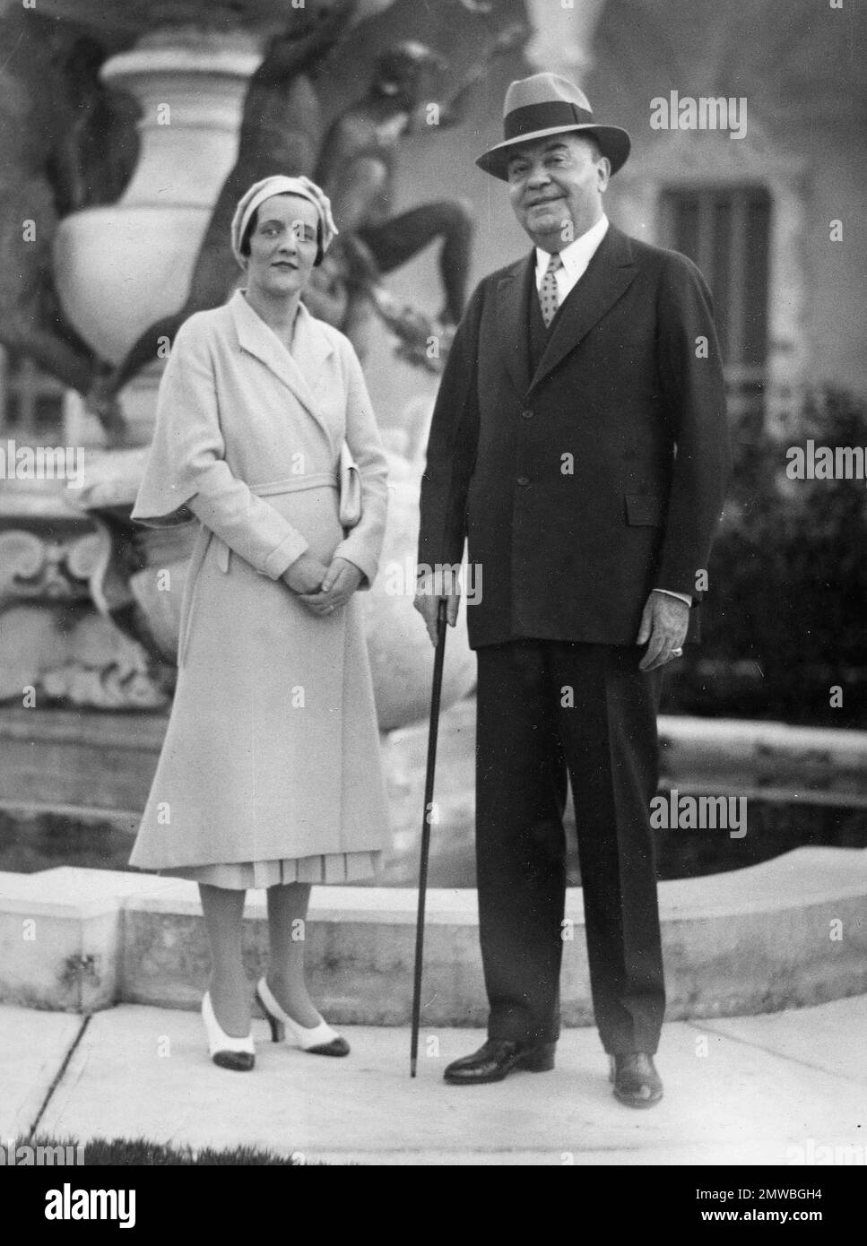 John Ringling and his wife Emily are pictured at the Ringling Museum in ...