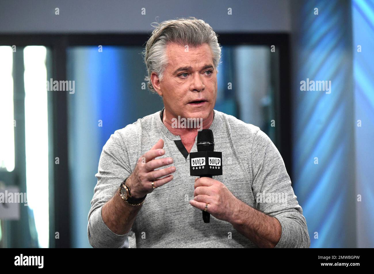 Actor Ray Liotta participates in the BUILD Speaker Series to discuss ...