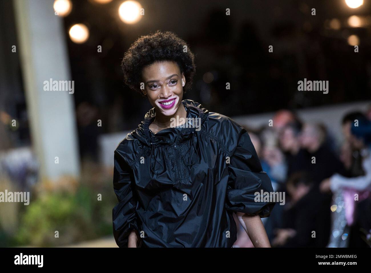 Canadian model Chantelle Brown-Young, alias Winnie Harlow, wears a ...