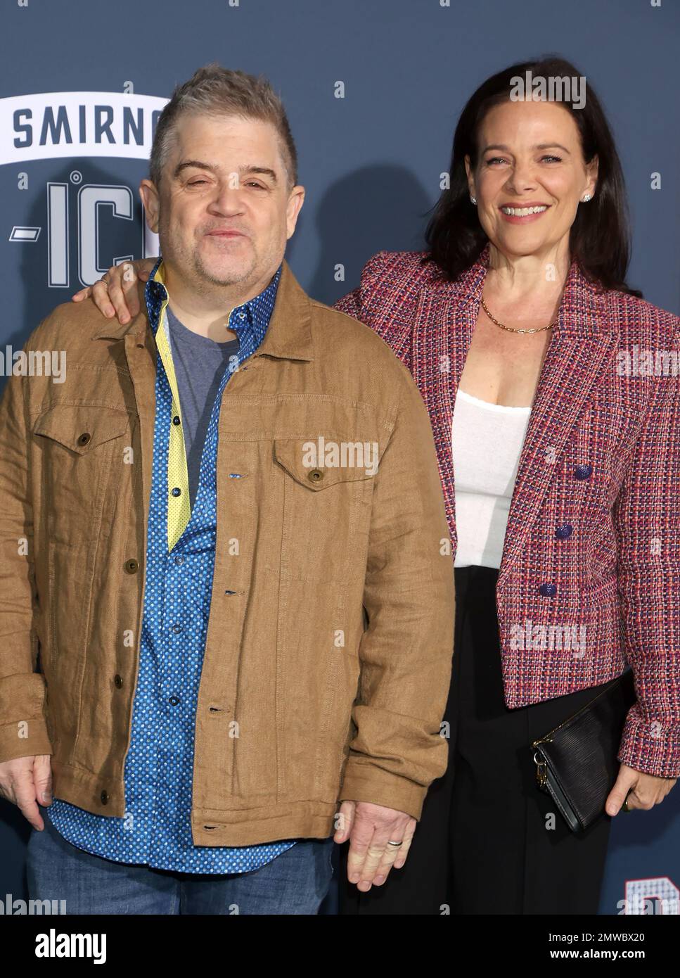 Los Angeles, California, USA. 31st Jan, 2023. Patton Oswalt, Meredith ...