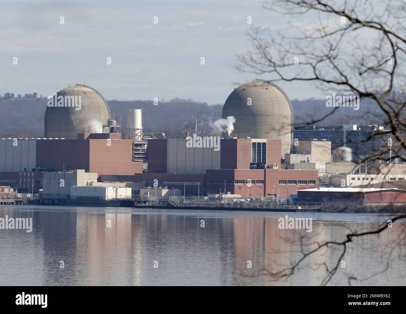 Indian Point Energy Center is seen in Buchanan, N.Y., Tuesday, Feb. 28 ...