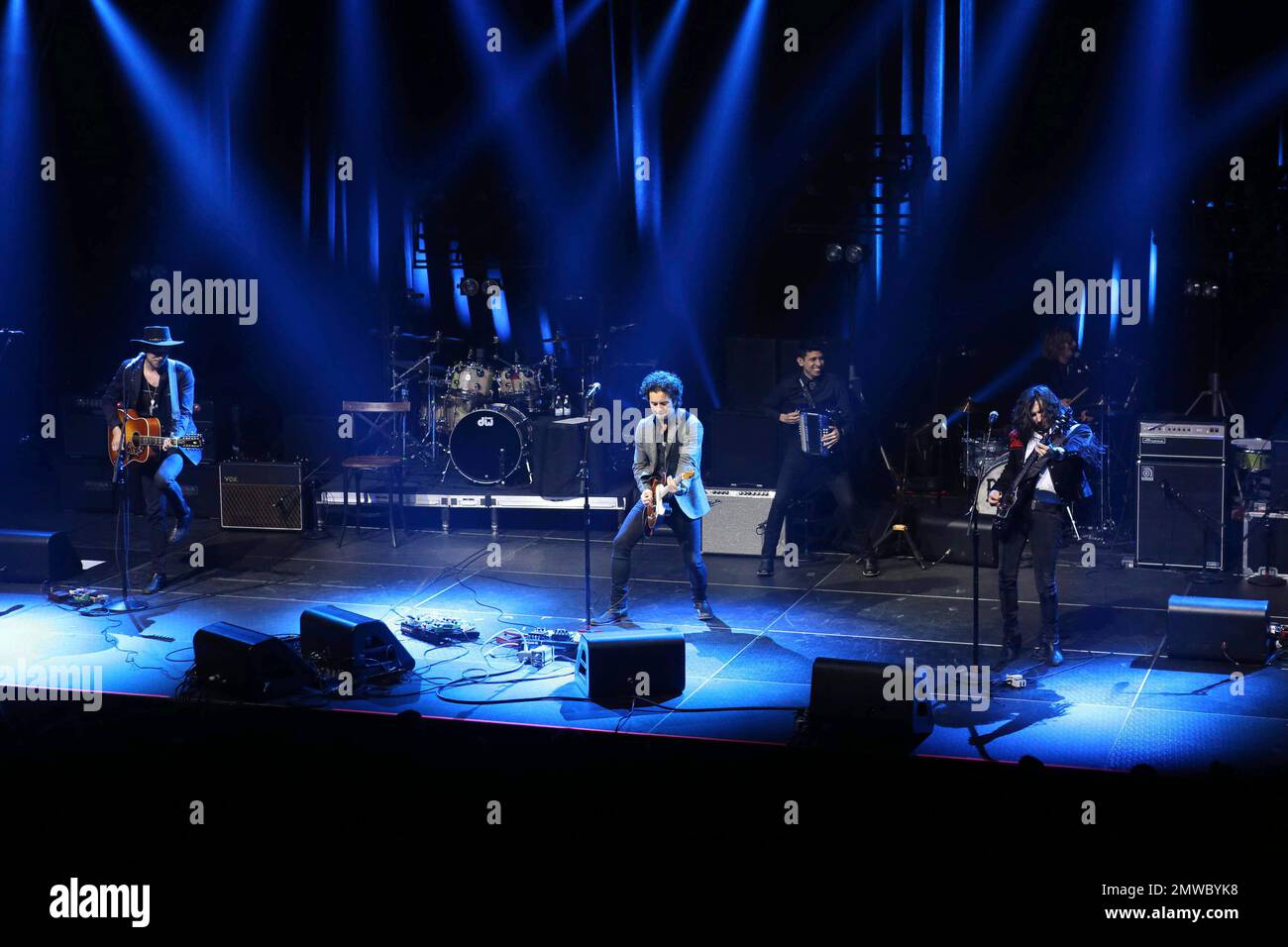 Diego Navaira, Derek James, Jerry Fuentes and Emilio Navaira with The ...