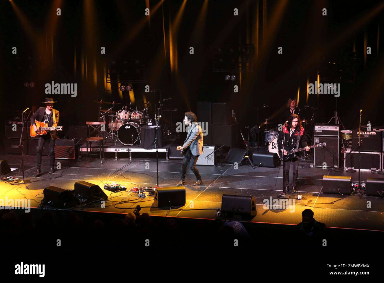 Diego Navaira, Derek James, Jerry Fuentes and Emilio Navaira with The ...
