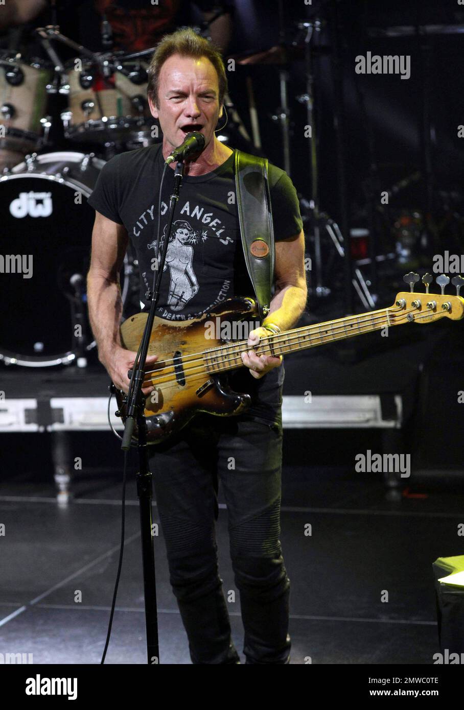 Sting performs during the Sting: 57th & 9th World Tour at the ...
