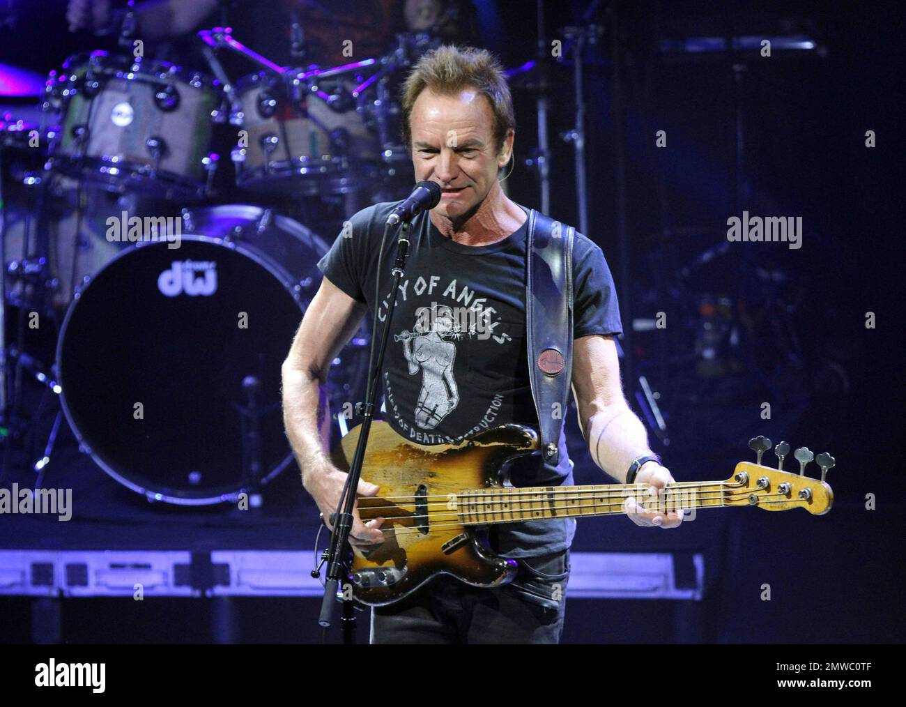 Sting performs during the Sting: 57th & 9th World Tour at the ...