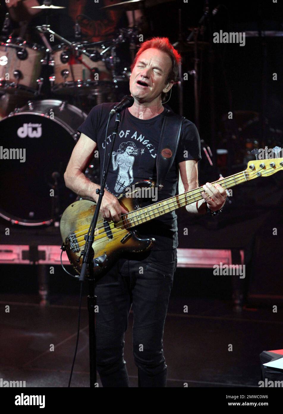 Sting performs during the Sting: 57th & 9th World Tour at the ...