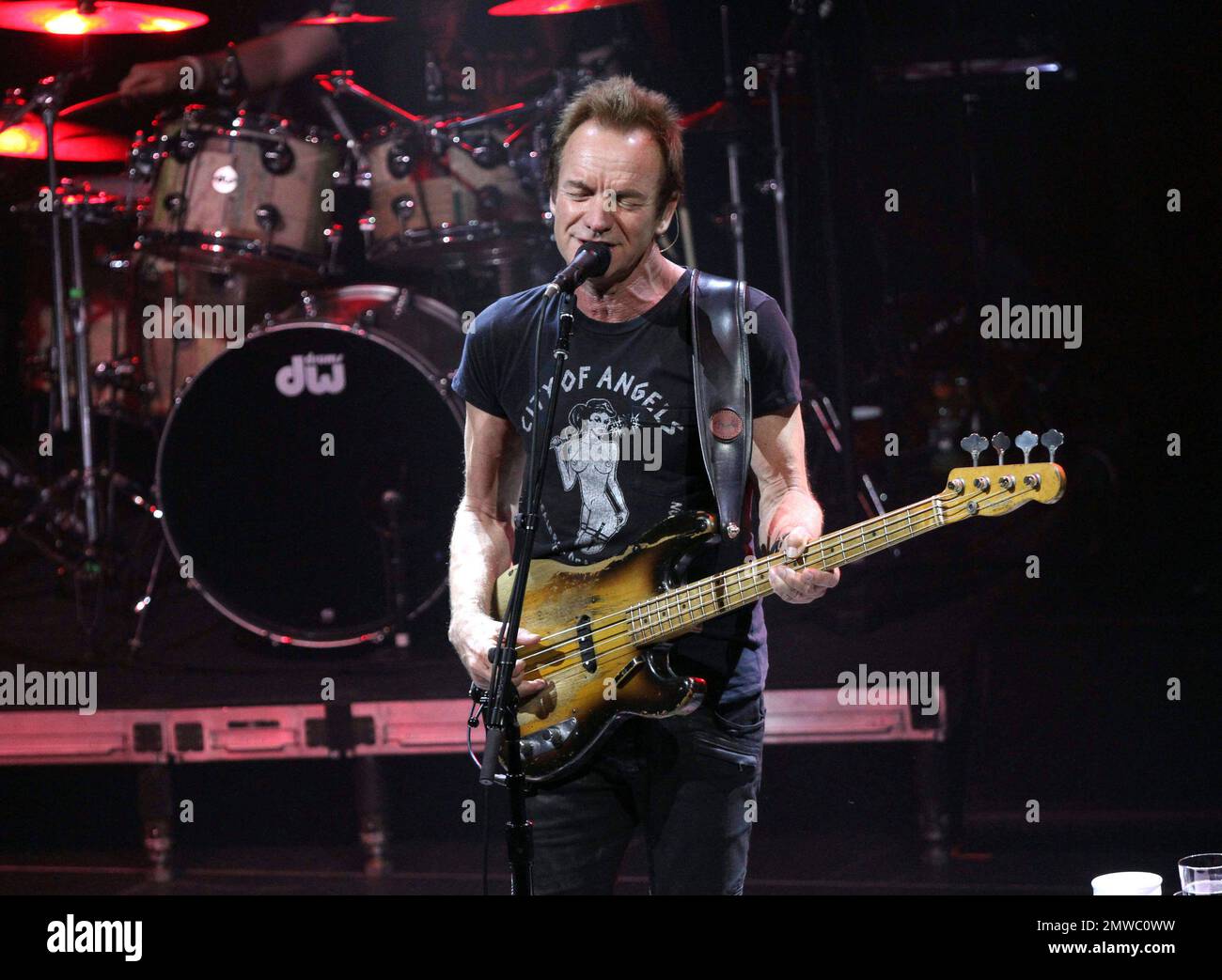 Sting performs during the Sting: 57th & 9th World Tour at the ...
