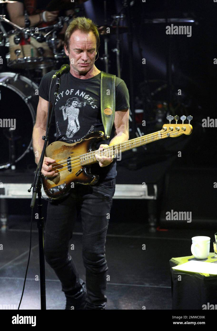Sting performs during the Sting: 57th & 9th World Tour at the ...